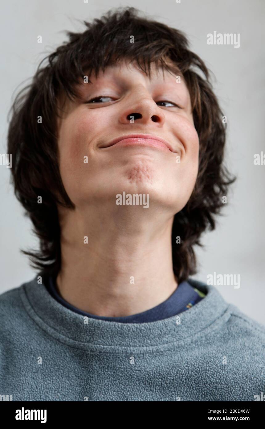 Portrait white british teen boy hi-res stock photography and images - Alamy