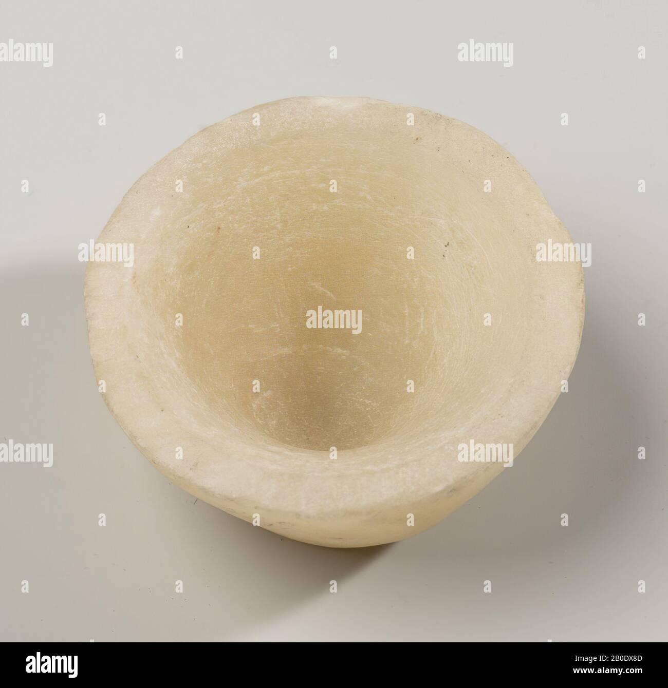 Egypt, bowl, miniature bowl, alabaster, 2.2 x 4.5 cm, Ancient Empire ...