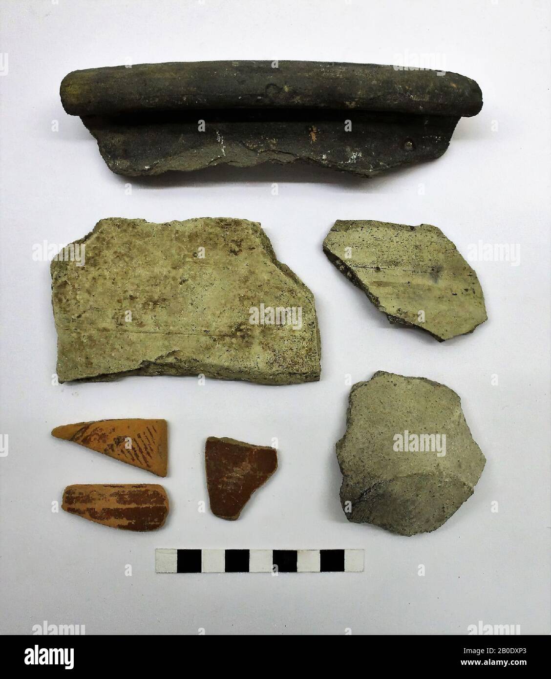 The Netherlands Roman period, shards, pottery, various, Vindplaats, the ...