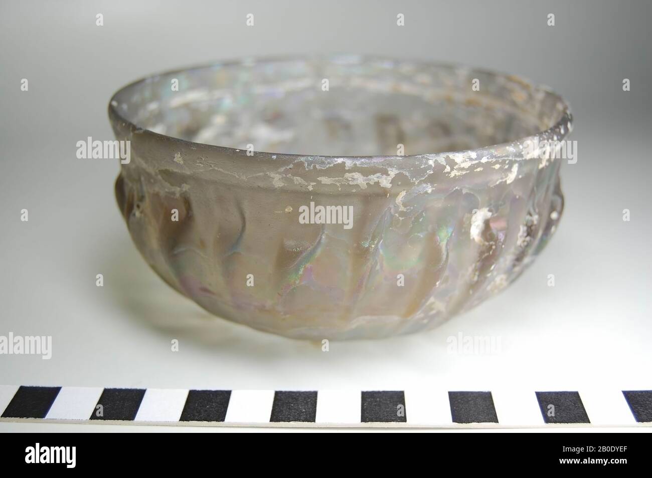 Egypt, shell, glass, molded, h., 5.8 cm, diam., 12.3 cm, Greco-Roman ...