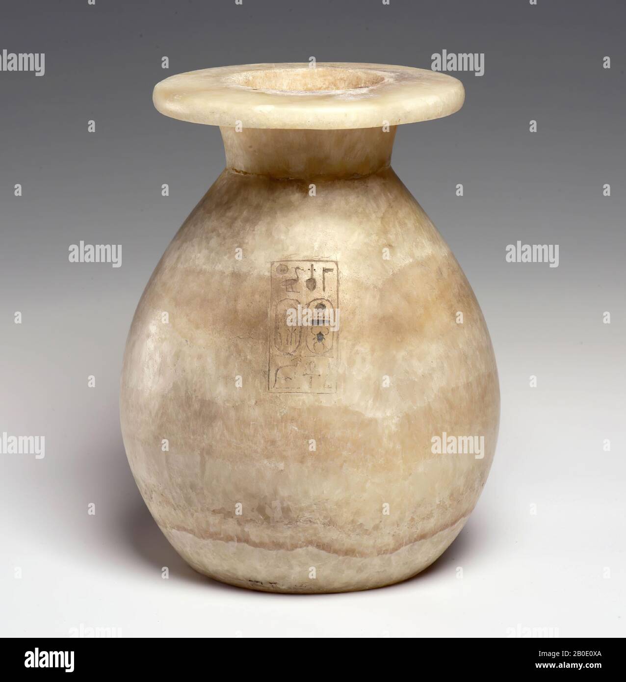 Egypt, alabastron, alabaster, 25.5 cm, New Empire, 18th Dynasty ...