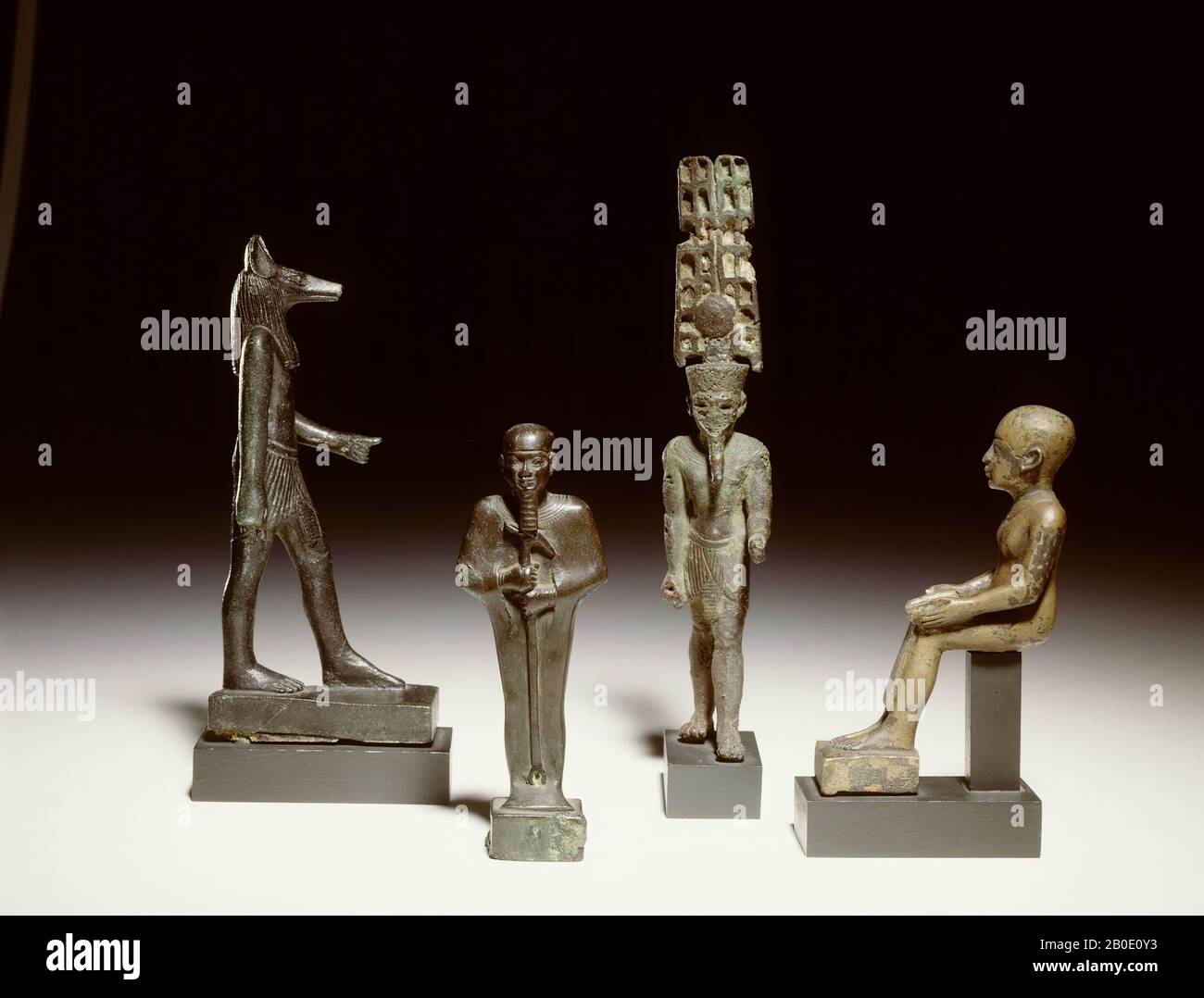 Egypt, bronze, god, bronze, 21 cm, Late Period 700-332 BC, Egypt Stock ...