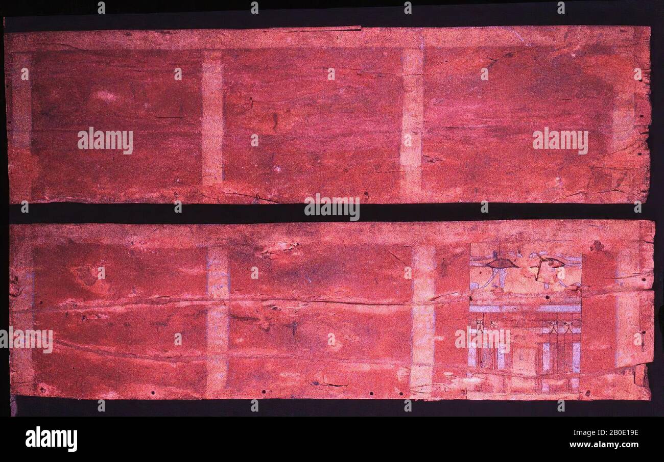 Egypt, mummy box, wood, 49 x 48.5 x 187 cm, Middle Kingdom, 12th ...