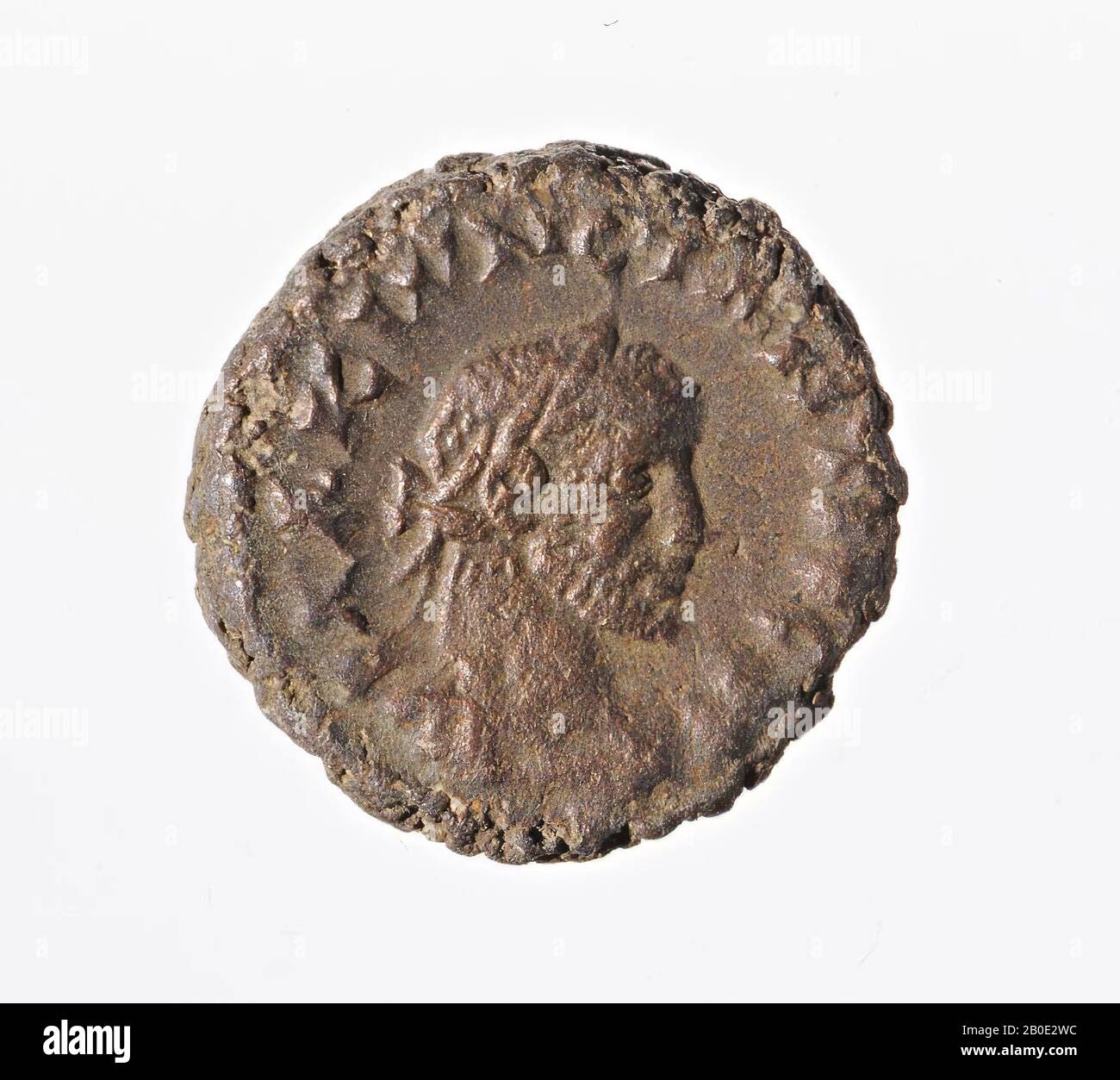 coin, tetradrachm of Constantius I, year 3, Vz: imperial head r ...
