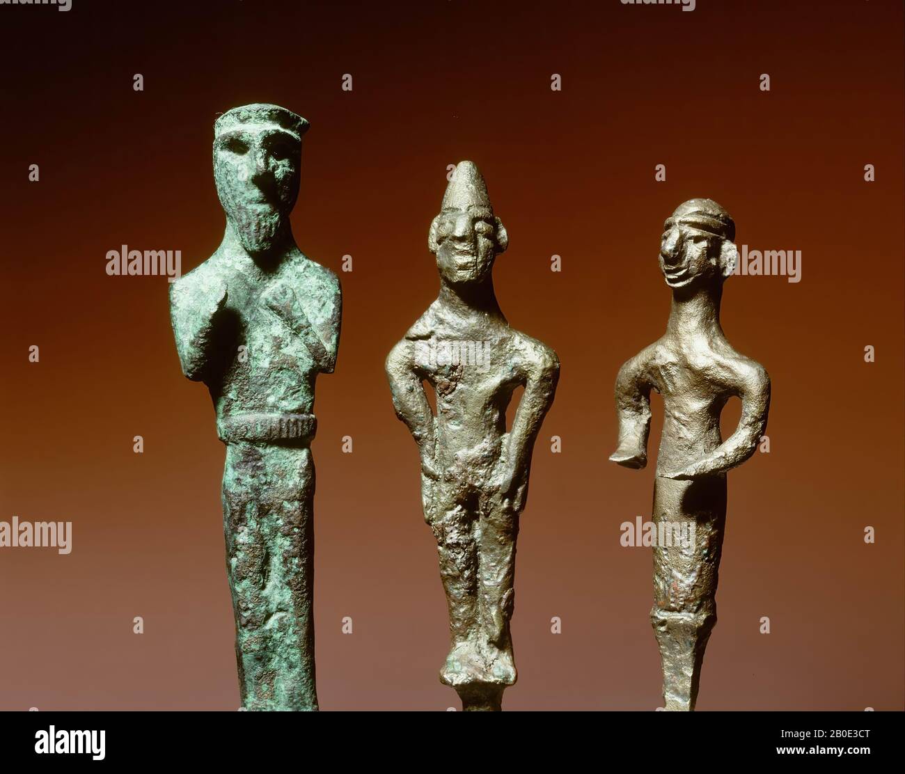 Ancient Near East, figurine, metal, bronze, H 9.6 cm, Location, Syria ...