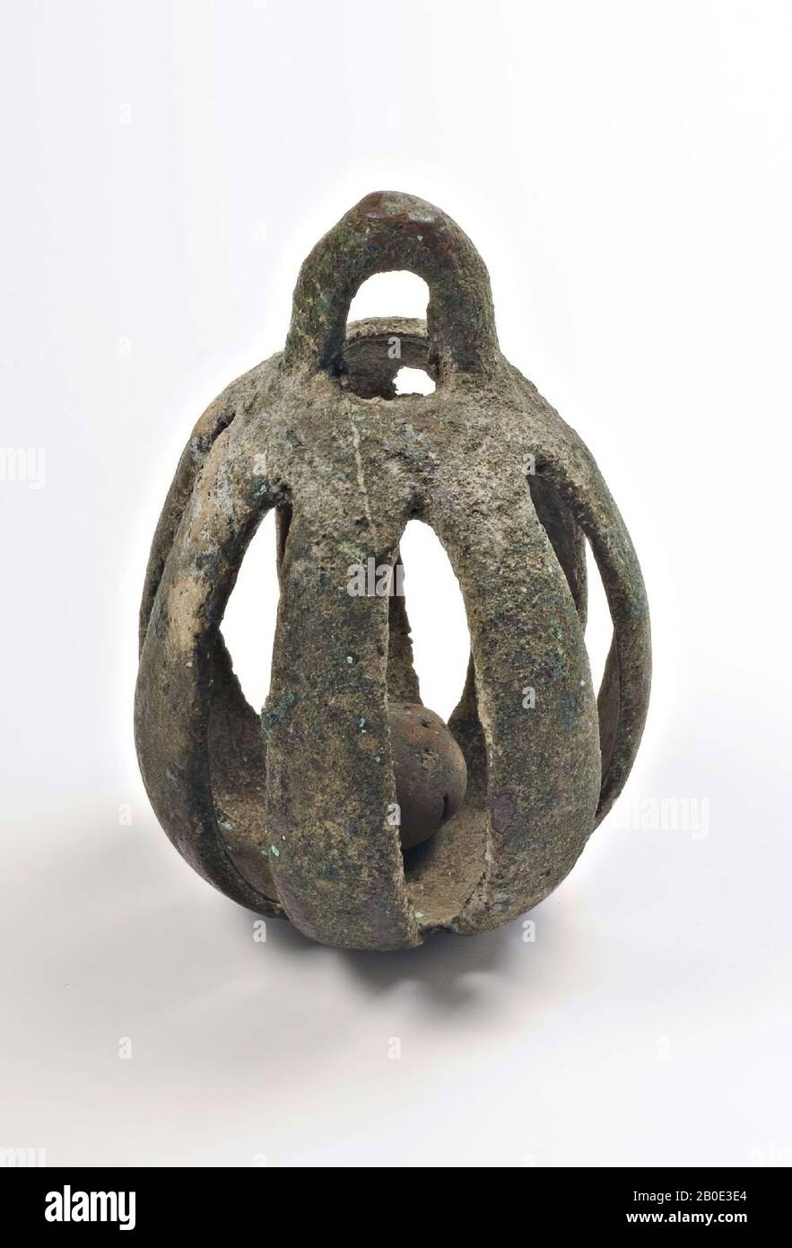 Ancient Near East, horse harness, jewelry, metal, bronze, H 8.7 cm, D 6 ...