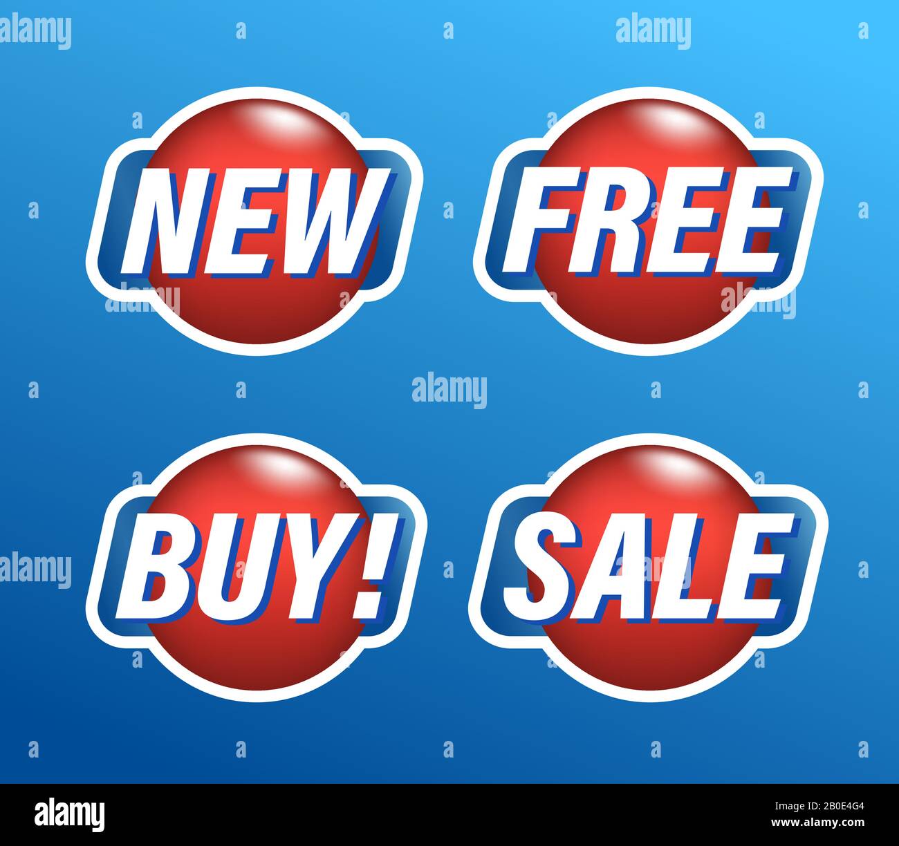 New sale tags collection Stock Vector Images - Alamy