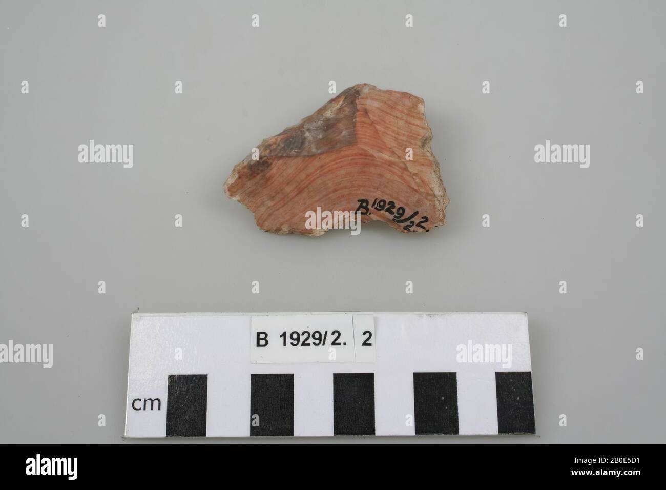 A flint stone with cortex, stone tool, stone, flint, L 5.8 cm ...