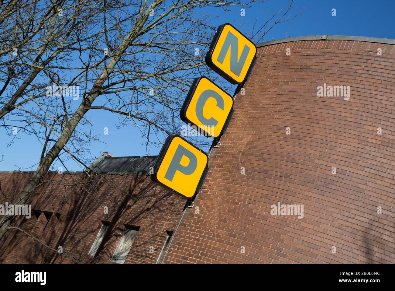 Ncp car park sign hi-res stock photography and images - Alamy