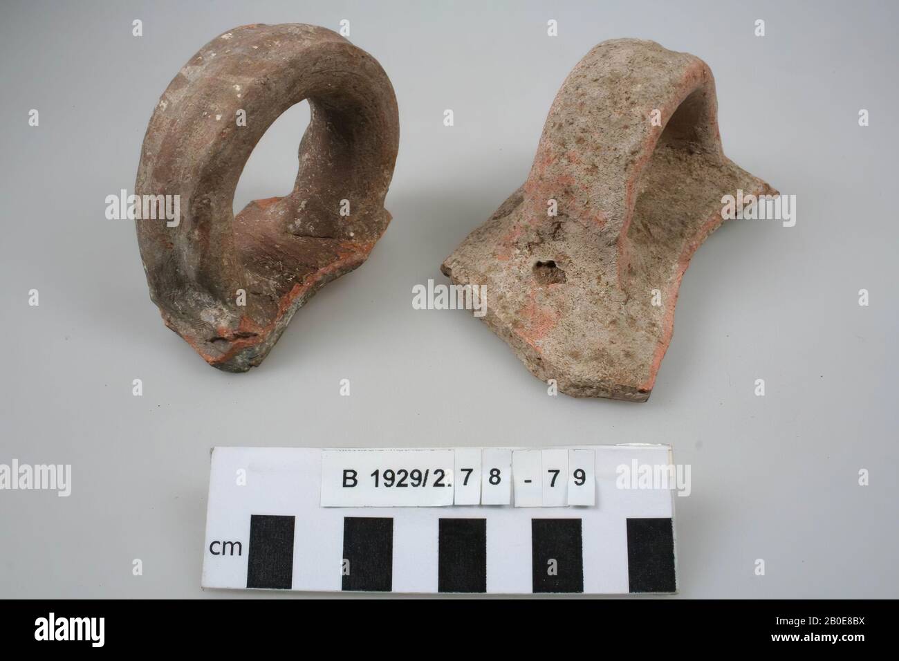 Ancient Near East, Shard, Handle, Pottery, Location, Israel Stock Photo ...