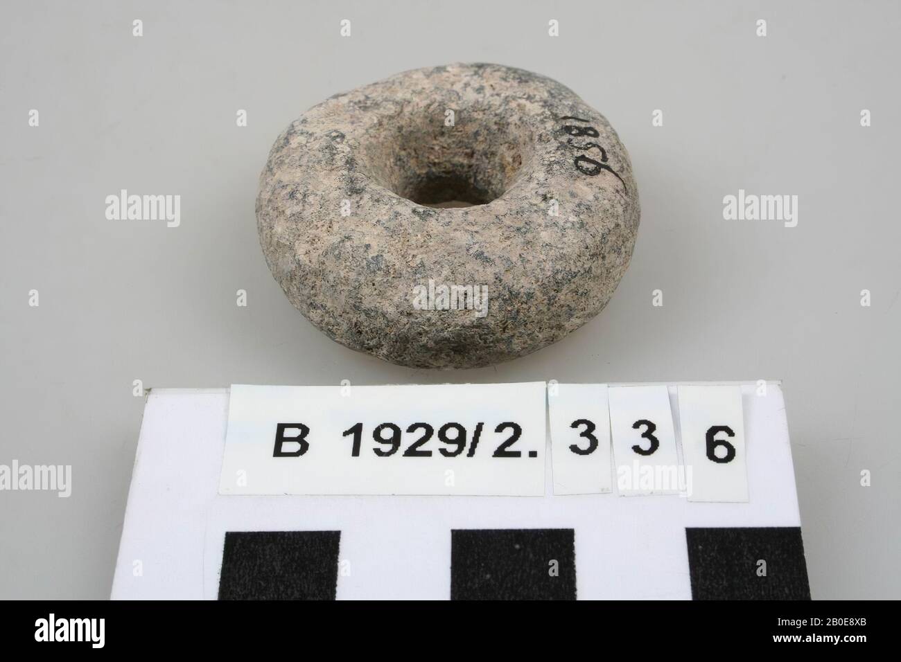 Ancient Near East, spinning stone, stone, diam, 4 cm, Location, Israel ...