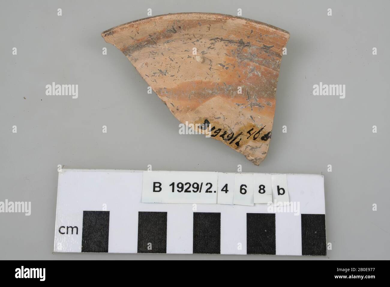 Edge shard, shard, earthenware, br: 7 cm, Israel Stock Photo - Alamy