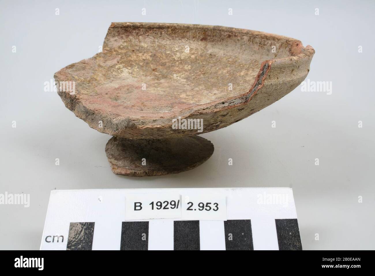 bowl, fragment, pottery, h: 6.5 cm, diam: 17 cm, Israel Stock Photo - Alamy