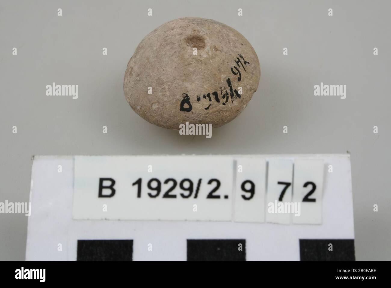 Ancient Near East, spinning stone, stone, diam, 3 cm, Location, Israel ...