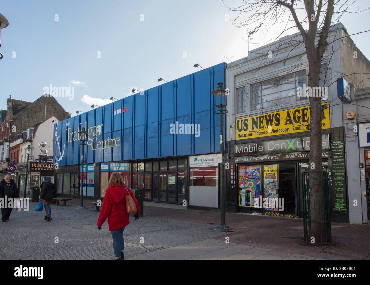 High Street, Chatham, Kent Stock Photo - Alamy