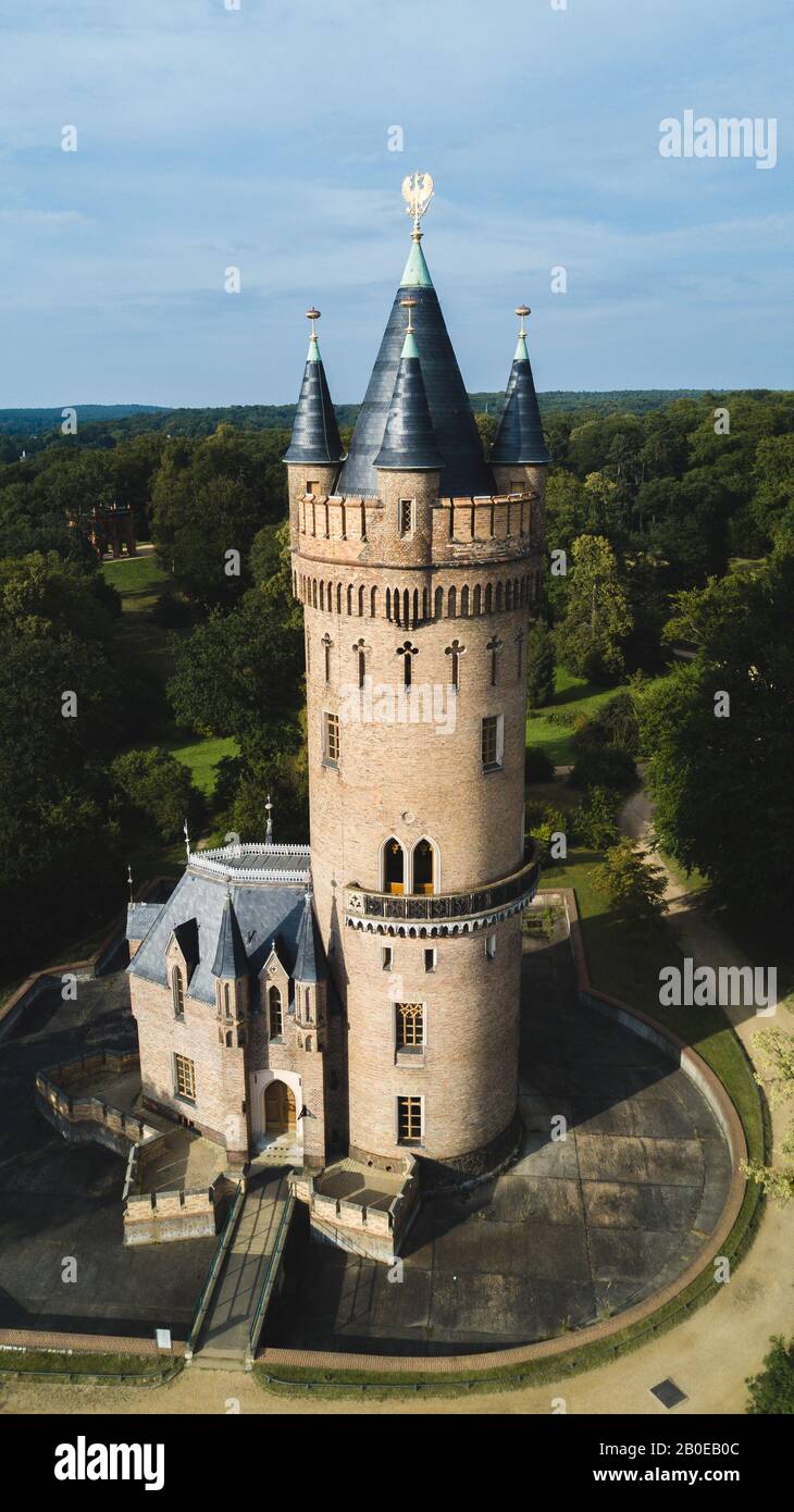Flatow tower babelsberg potsdam hi-res stock photography and images - Alamy