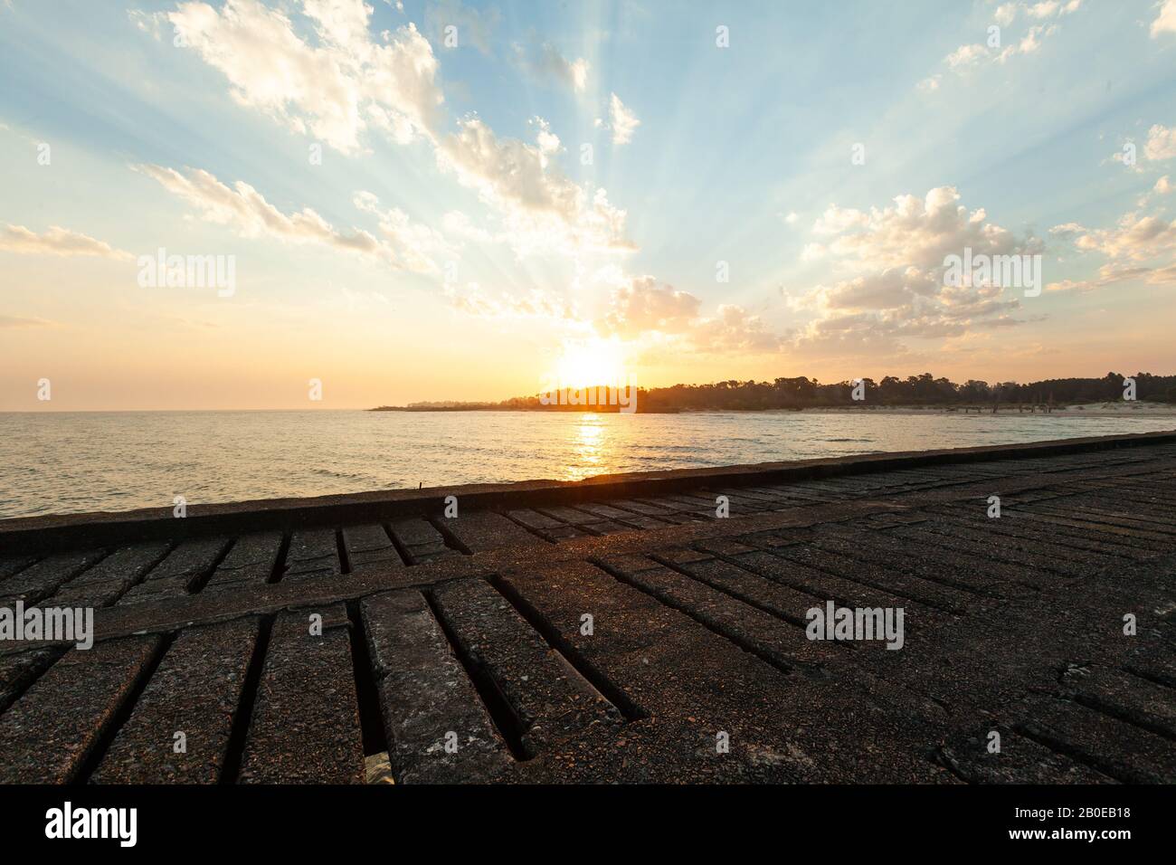 Reflection pier hi-res stock photography and images - Alamy