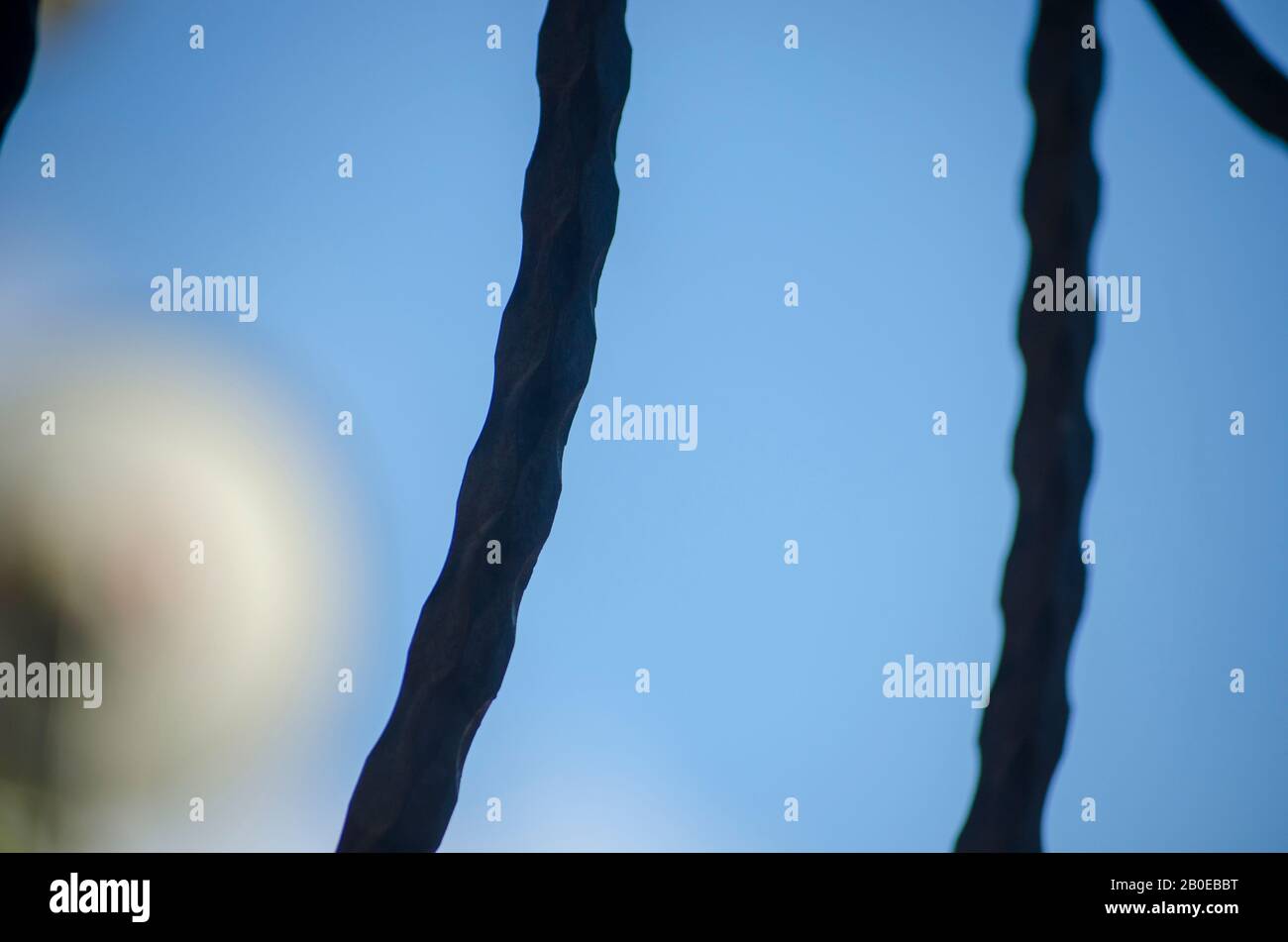 Black Guard Rail Stock Photo - Alamy