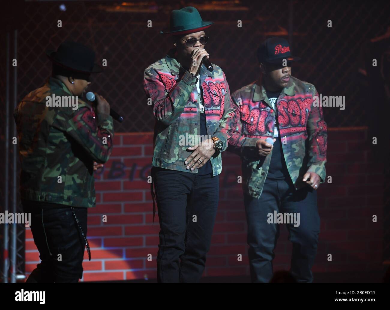 Fort Lauderdale FL, USA. 19th Feb, 2020. Ricky Bell of Bell Biv DeVoe ...