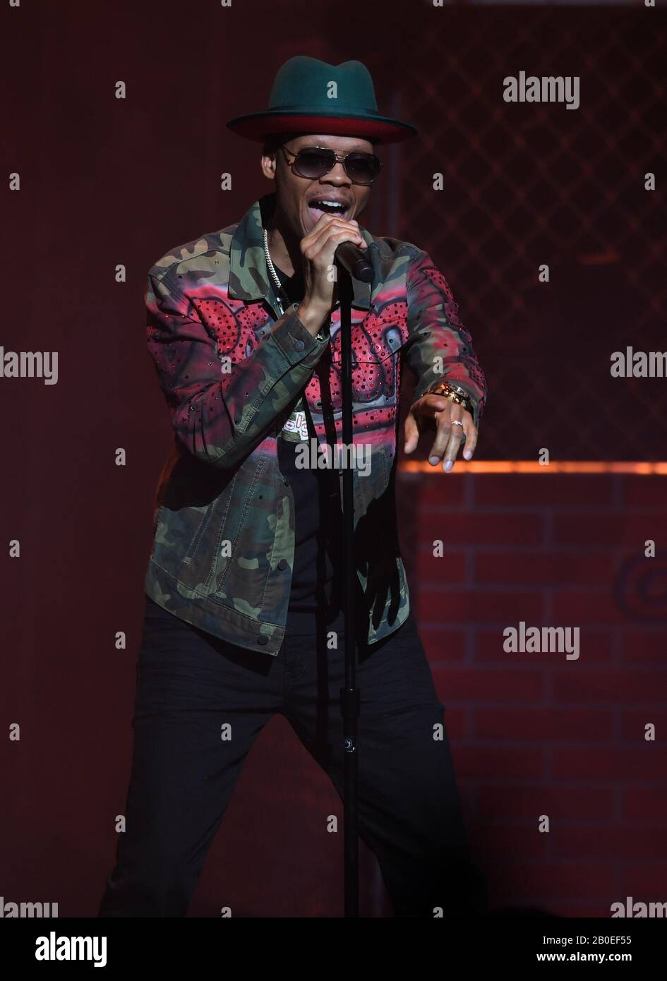 Fort Lauderdale FL, USA. 19th Feb, 2020. Ricky Bell of Bell Biv DeVoe ...