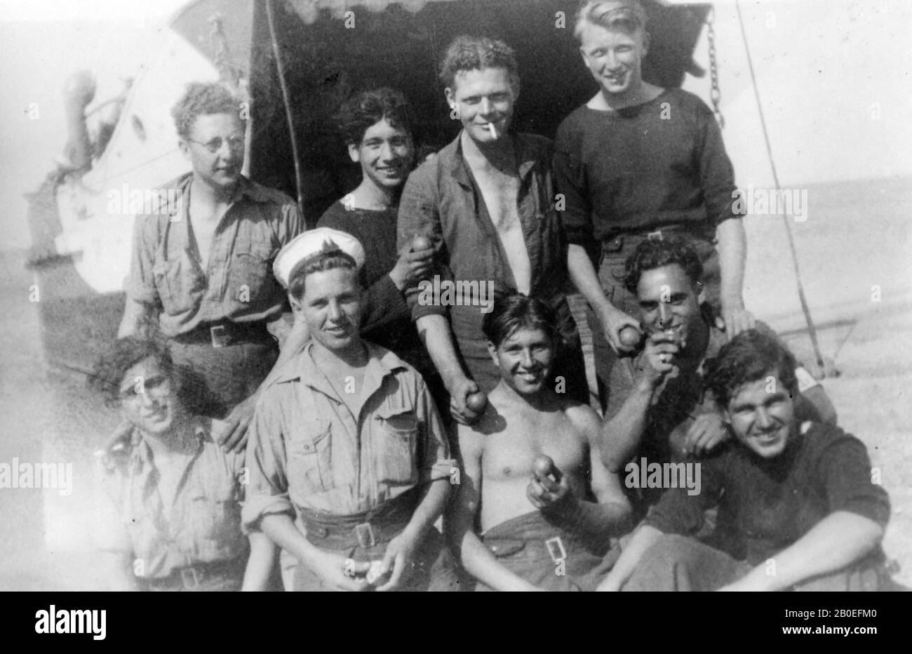 royal navy commando Kabrit egypt Stock Photo - Alamy