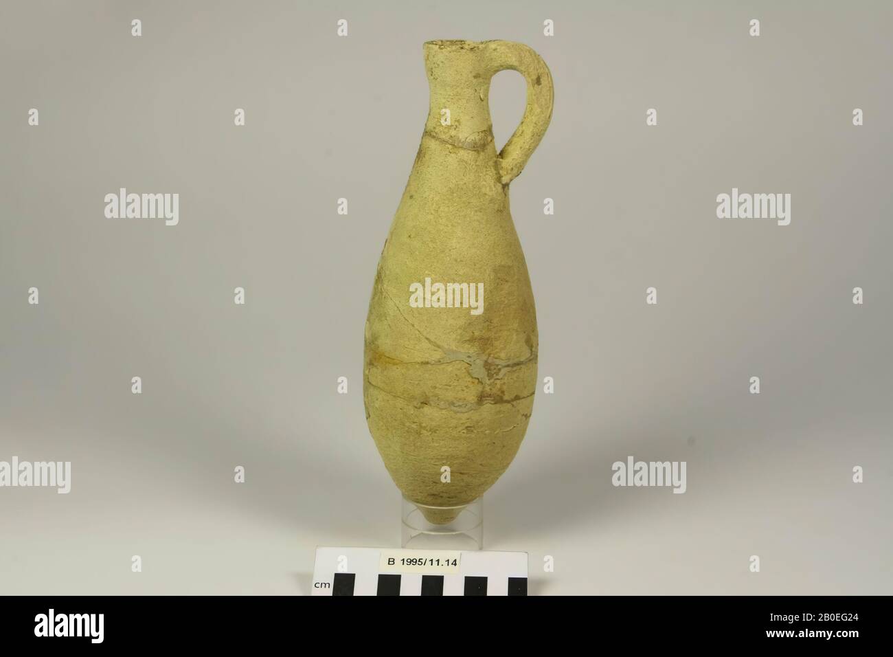 crockery, pottery, H 23.5 cm, D belly 8 cm, D edge 3.3 cm, Parthian ...