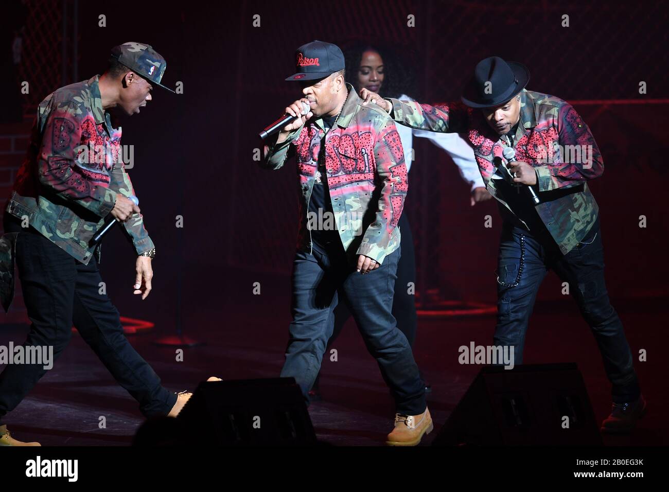 Fort Lauderdale FL, USA. 19th Feb, 2020. Ricky Bell of Bell Biv DeVoe ...