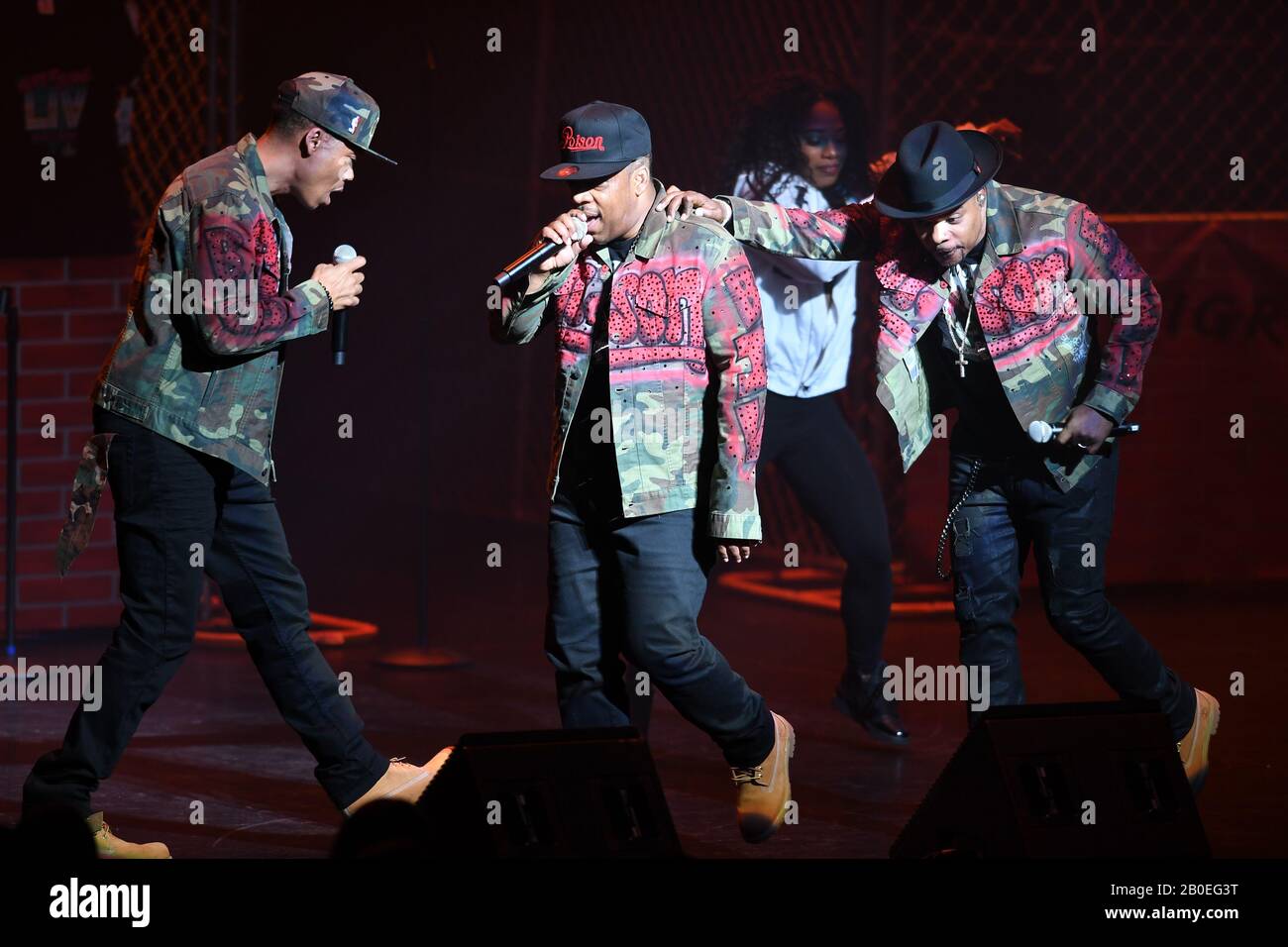 Fort Lauderdale FL, USA. 19th Feb, 2020. Ricky Bell of Bell Biv DeVoe ...