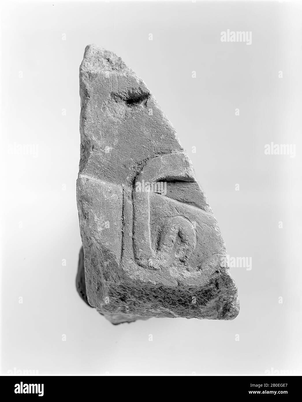 king, crown, snake, relief, limestone, 6 x 9 x 9 cm, Middle Kingdom ...