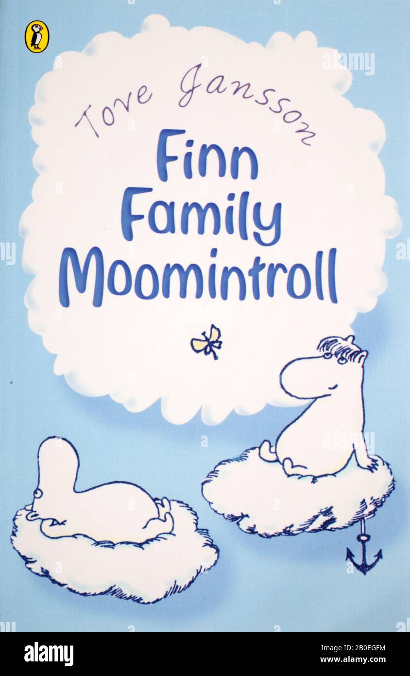 Moomins book cover hi-res stock photography and images - Alamy