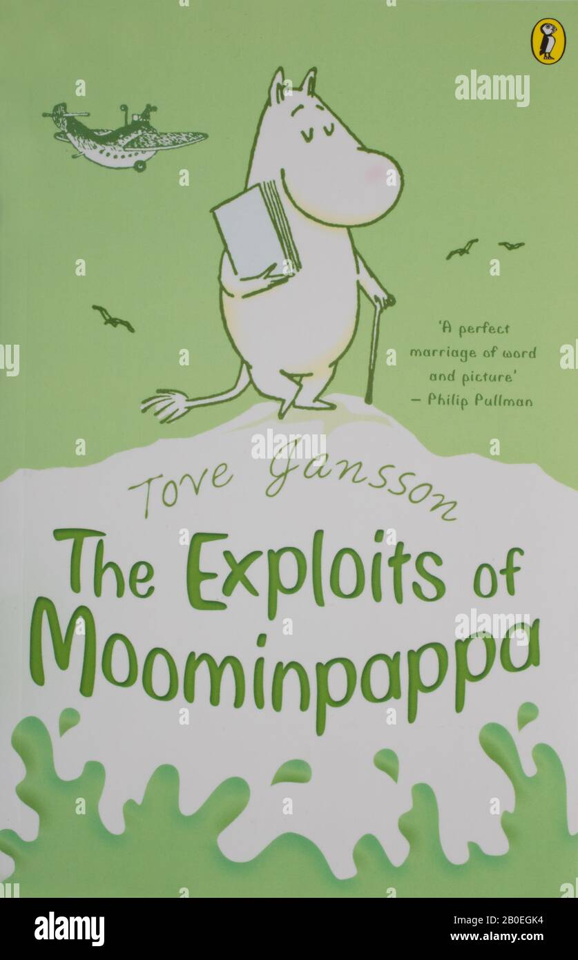 Moomins book cover hi-res stock photography and images - Alamy