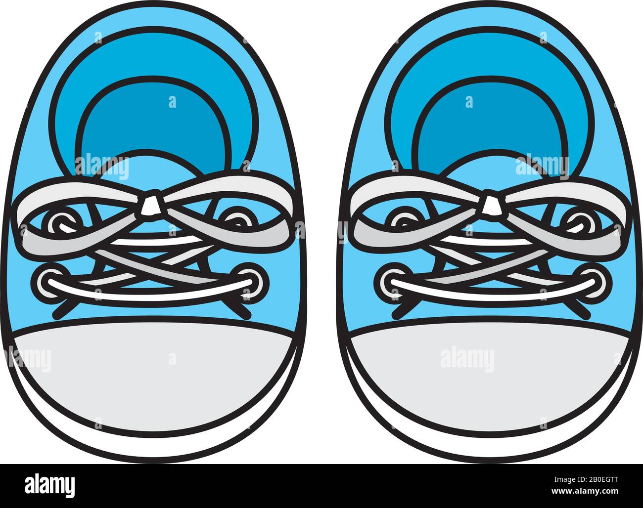 cute shoes baby isolated icon Stock Vector Image & Art - Alamy