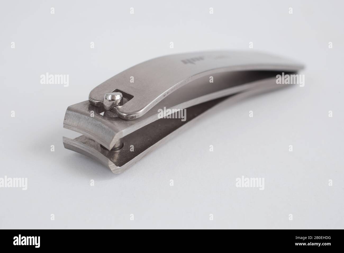 Metal nail clippers Stock Photo - Alamy