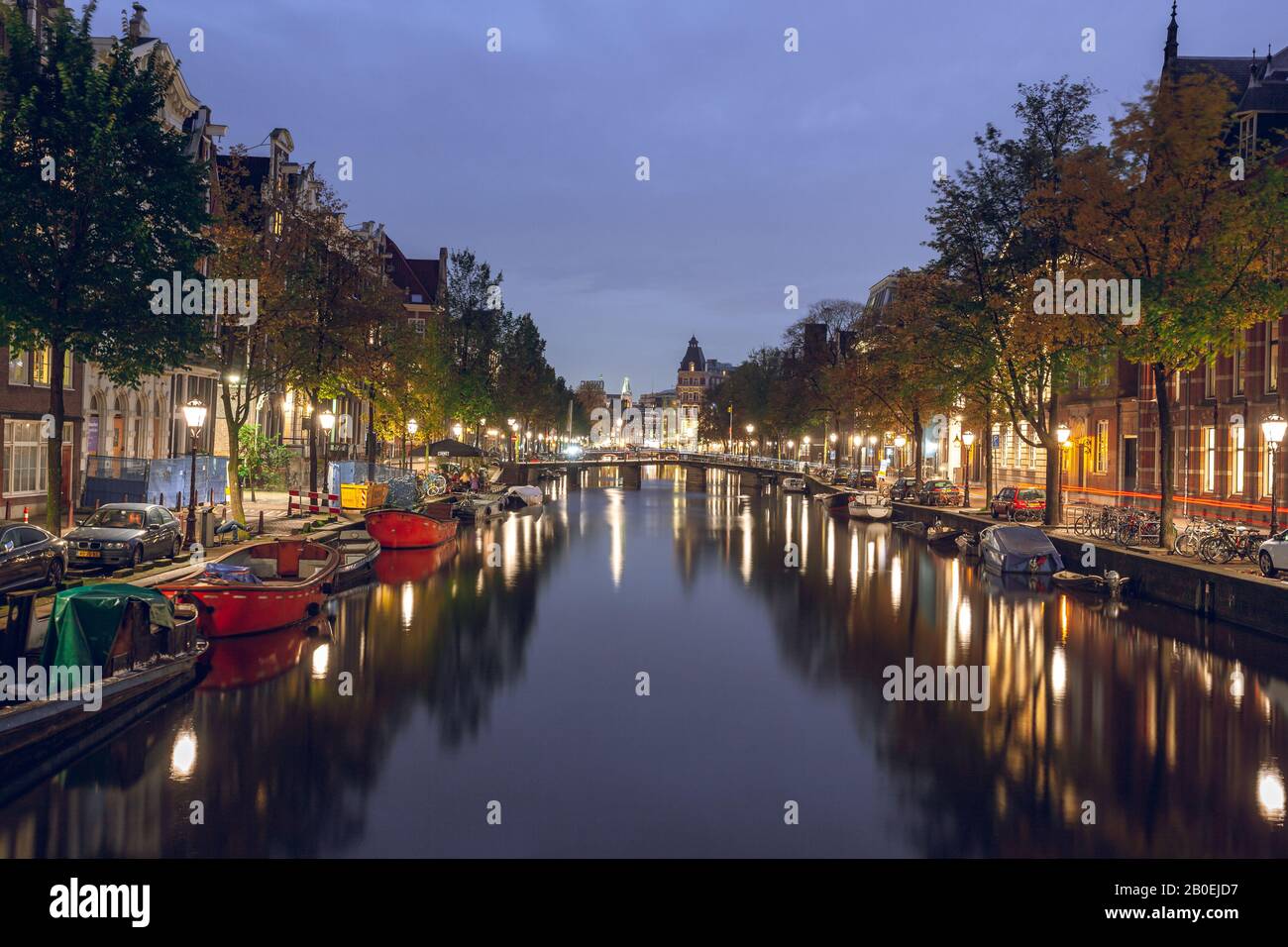 Amsterdam, Netherlands October 14, 2019: Amsterdam with unique ...