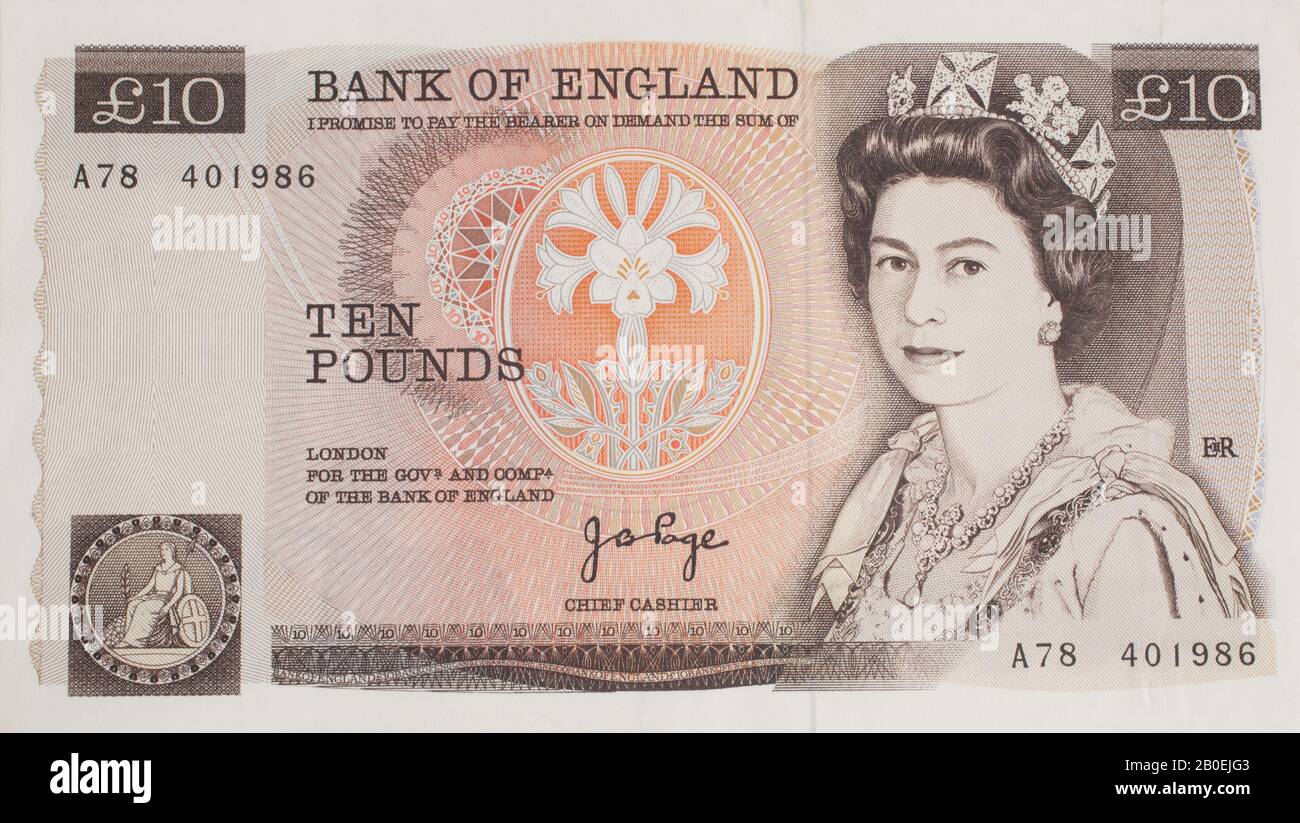 Ten pound note cut out hi-res stock photography and images - Alamy