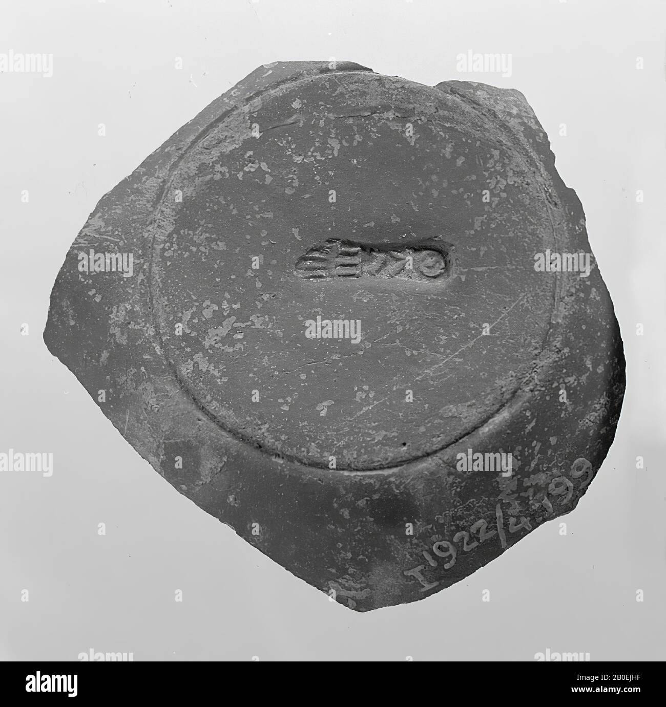Roman Eastern Sigillata fragment. Stamp in Greek: .... Roman Eastern ...