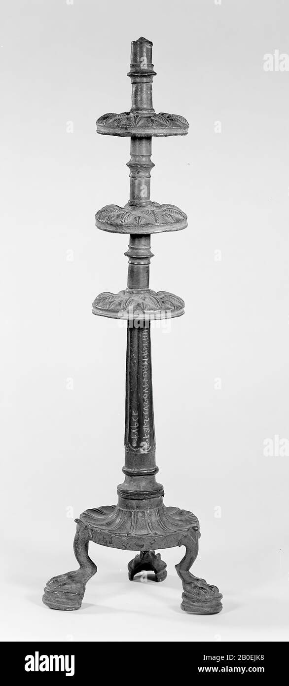 candelabrum, bronze, 53 cm, transport size object (lxwxd) :, 600-100 BC ...