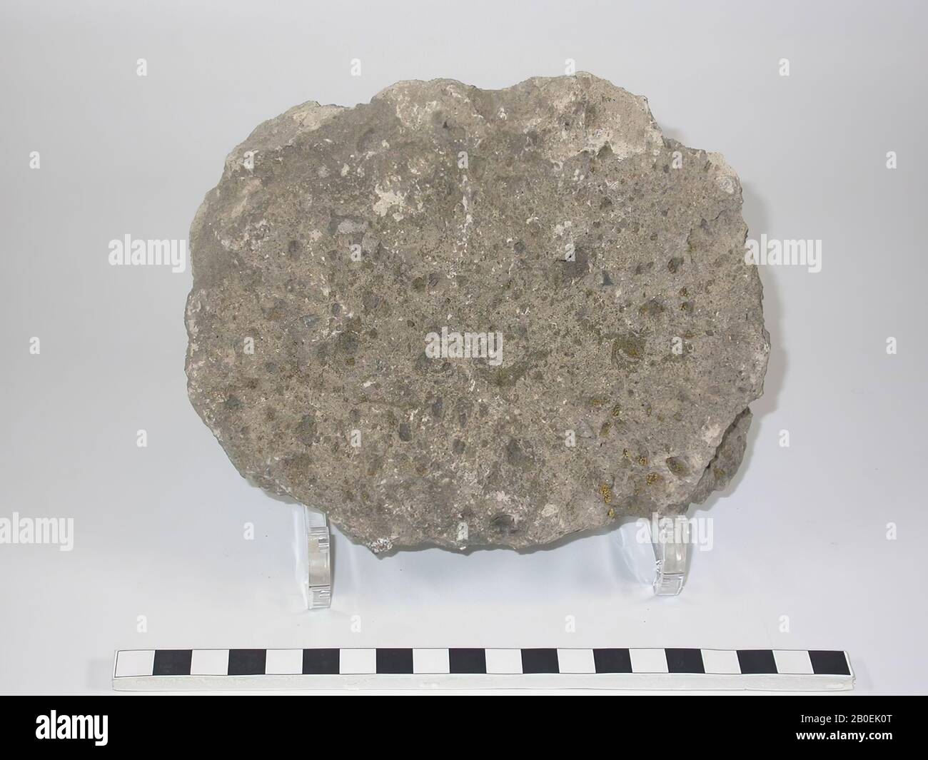 The Netherlands Roman period, concrete piece, concrete, 16.3 x 12.8 x 5 ...