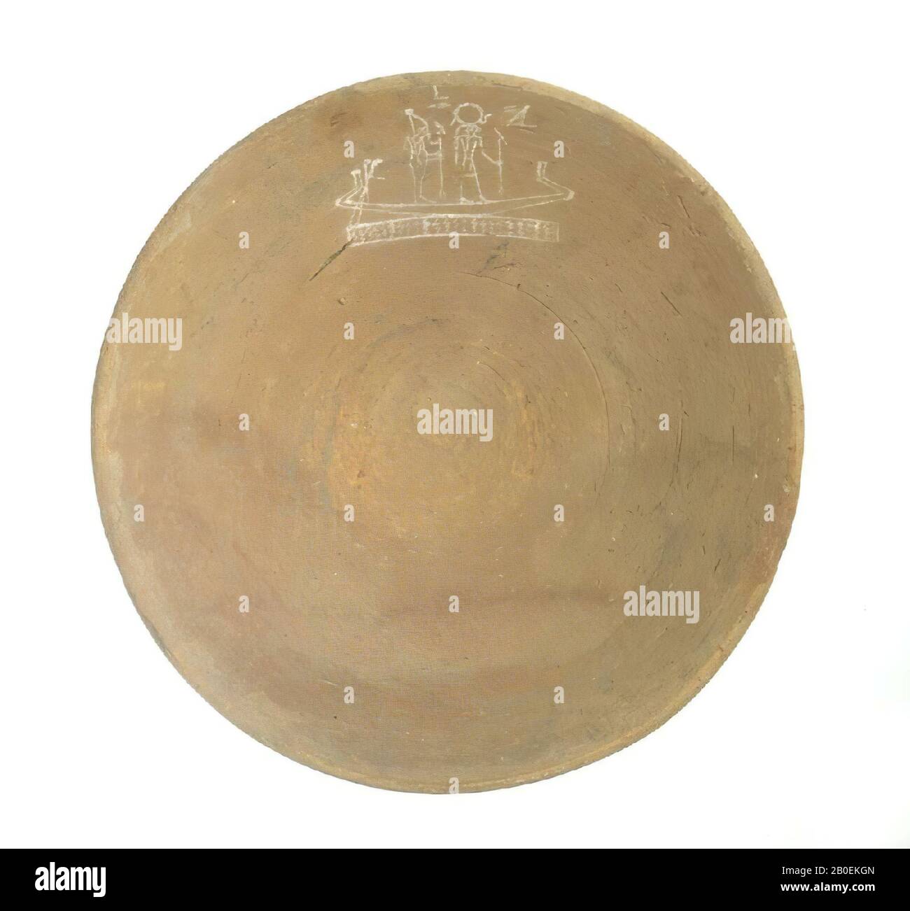 scale, painted, gods, barque, Vignette: White ink representation or ...