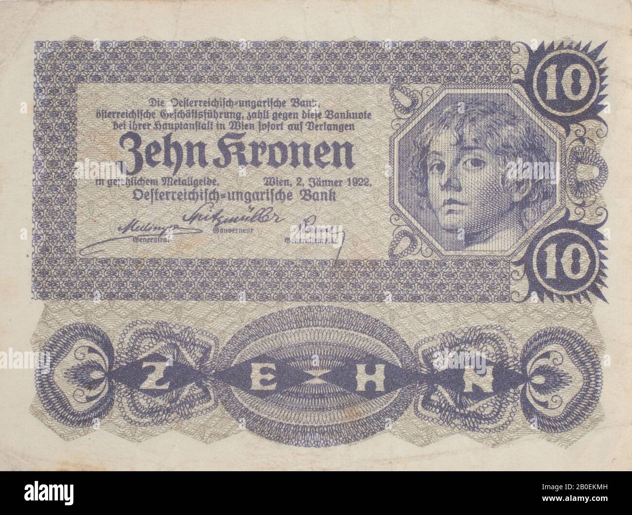 Austrian banknotes hi-res stock photography and images - Alamy