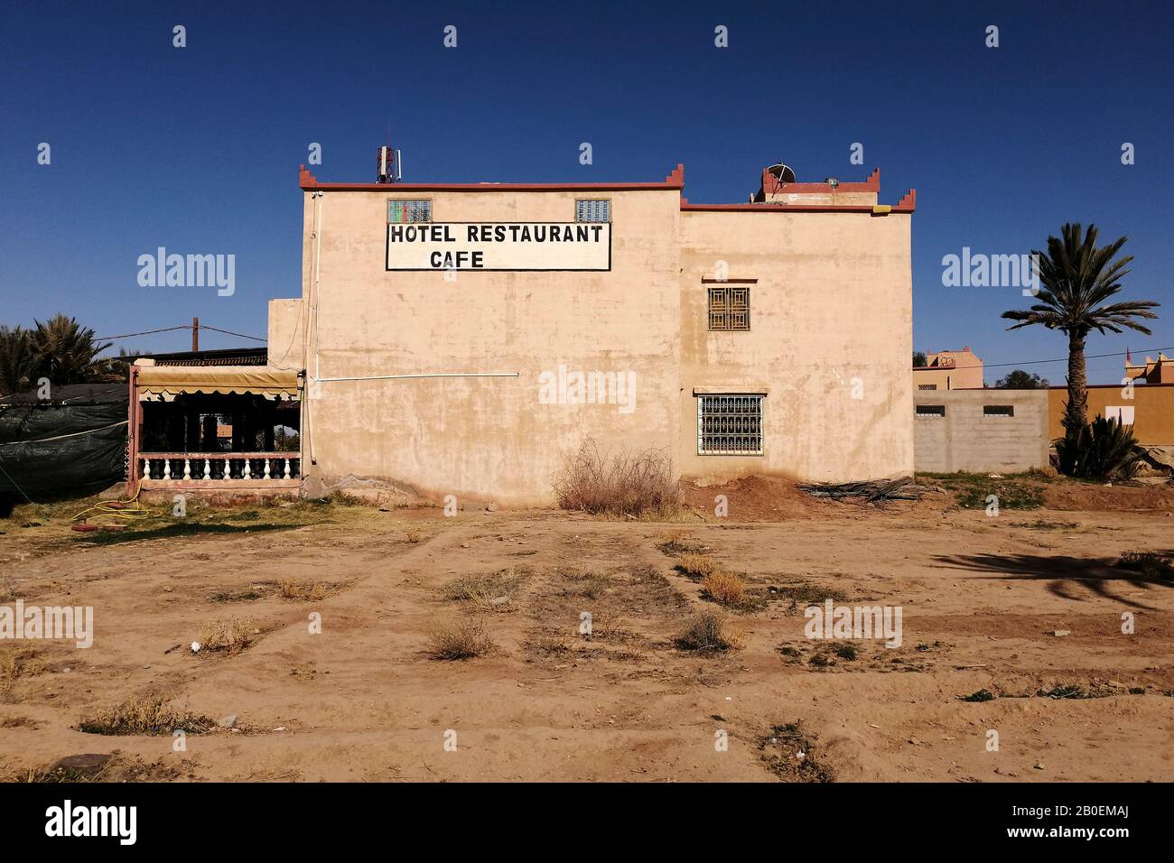 Morocco, Tinejdad, local restaurant Stock Photo - Alamy