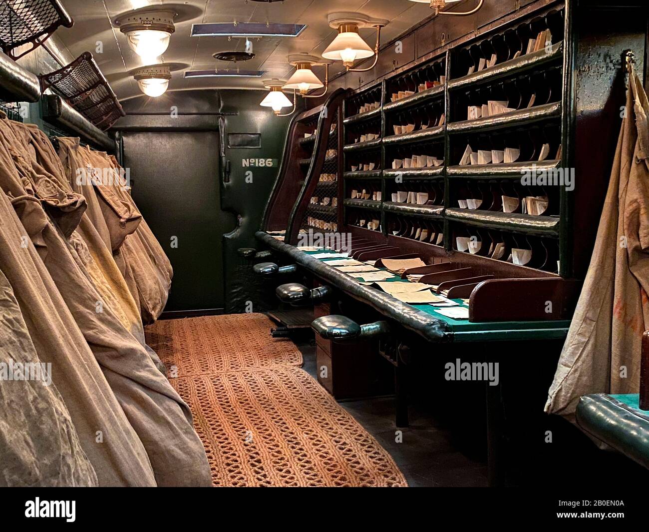 Royal mail train hi-res stock photography and images - Alamy