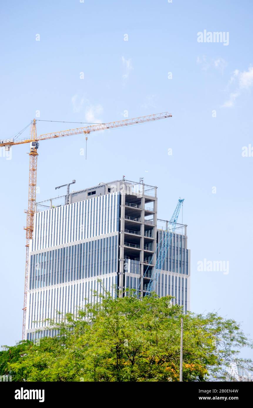 Construction in Istanbul Stock Photo - Alamy