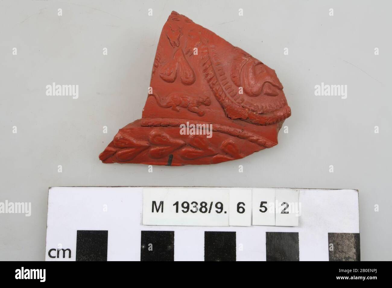 1 shard, fragment, pottery, terra sigillata, roman, Germany, Rhineland ...