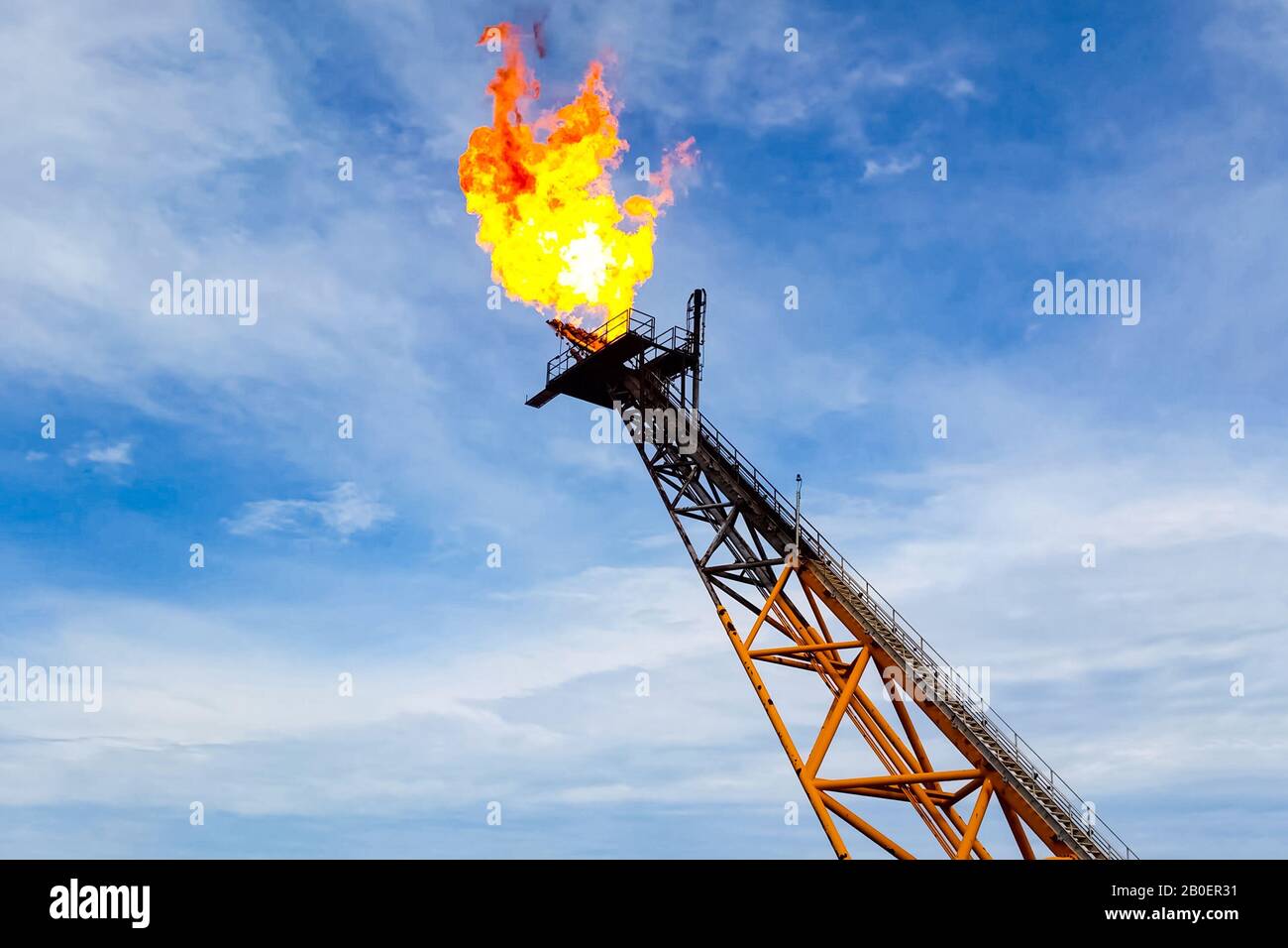 Flaring Platform High Resolution Stock Photography and Images - Alamy