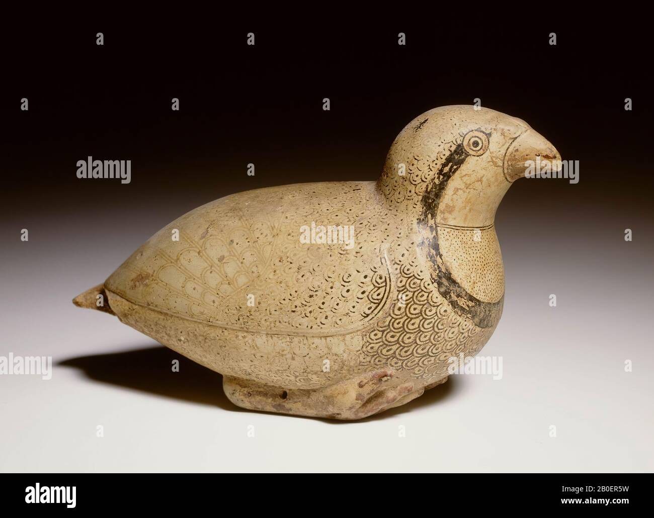Middle protocorinthian bird-shaped vase. Oil-flask ?, vase, animal vase ...