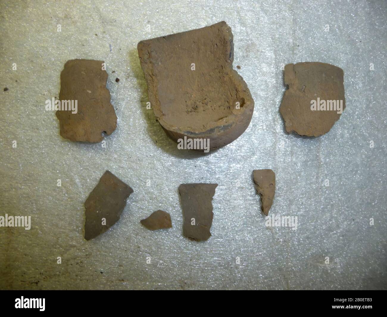 cup, round-bottomed cup with 4 small holes, on side for fastening ...