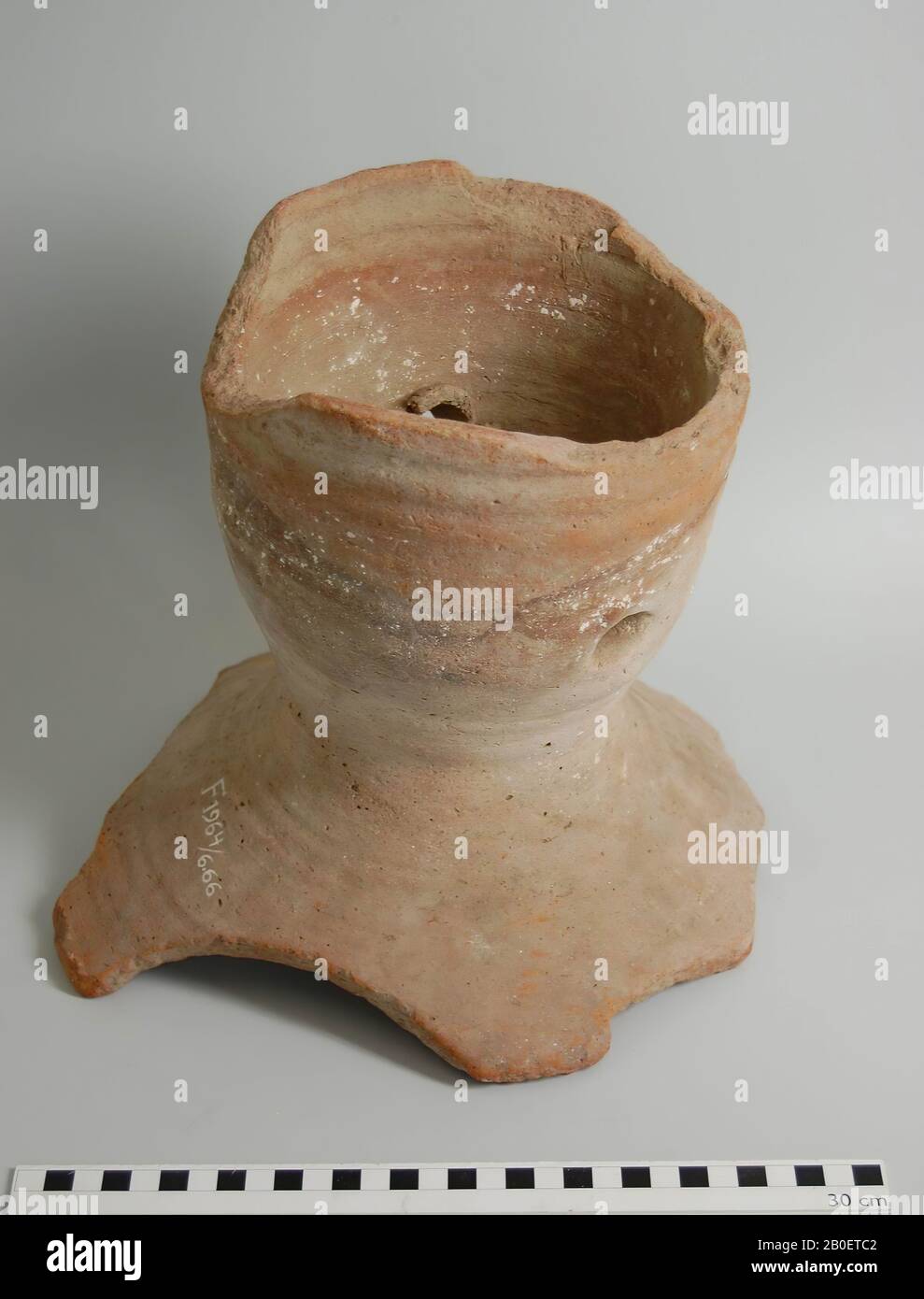 standard, standard, pottery, 27 cm, Greco-Roman Period, Meroitic ...