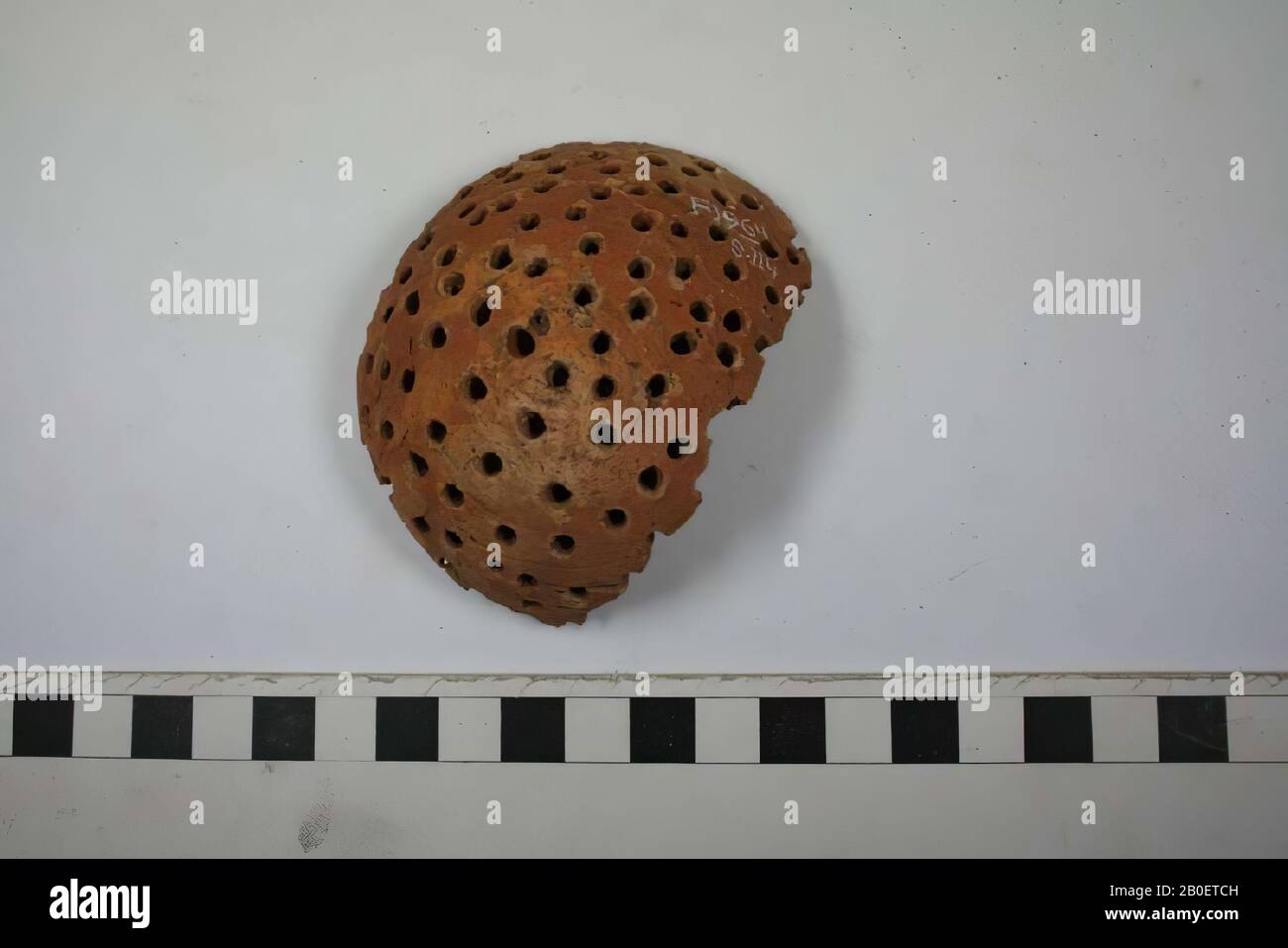 colander, fragment, base of calamity, pottery, colander, fragment ...
