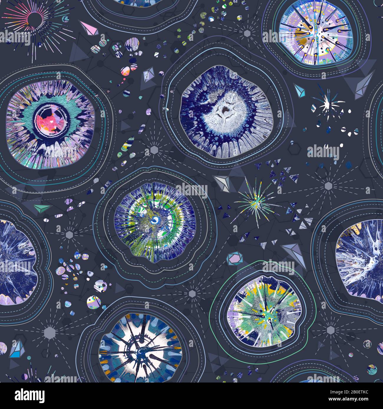 Ruby stone painting hi-res stock photography and images - Alamy